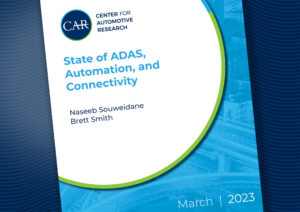 State of ADAS-Cover | Center for Automotive Research