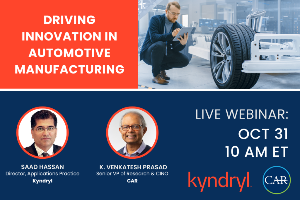 Webinars - Center for Automotive Research